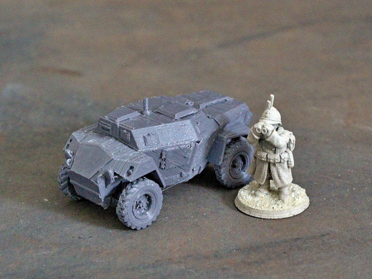 Humber Scout Car easy print by Windham Graves Models - Wargaming3D