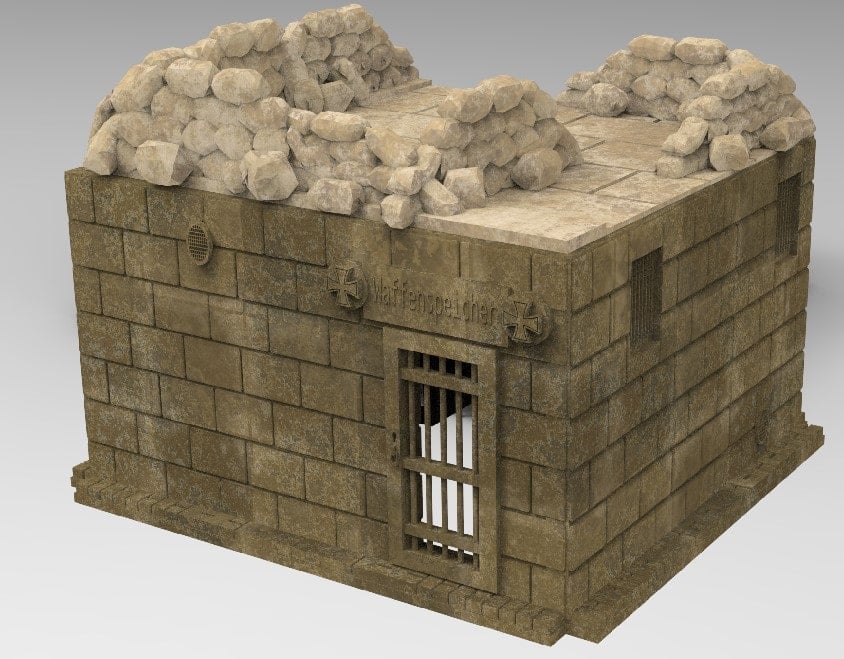 28mm German armory by CALabMiniatures - Wargaming3D