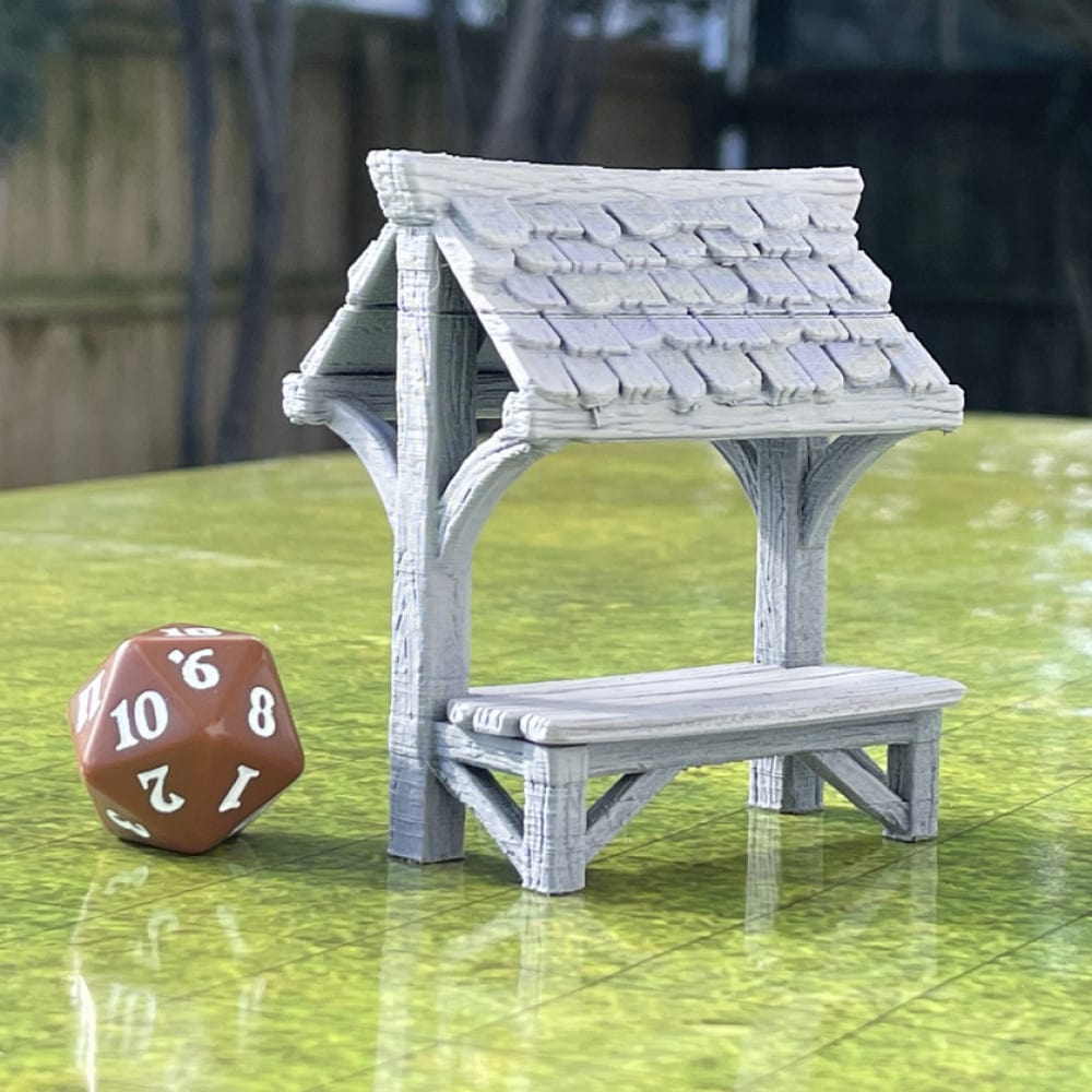 Modular Market Stall by Gracewindale Mini Scenery - MiniHoarder