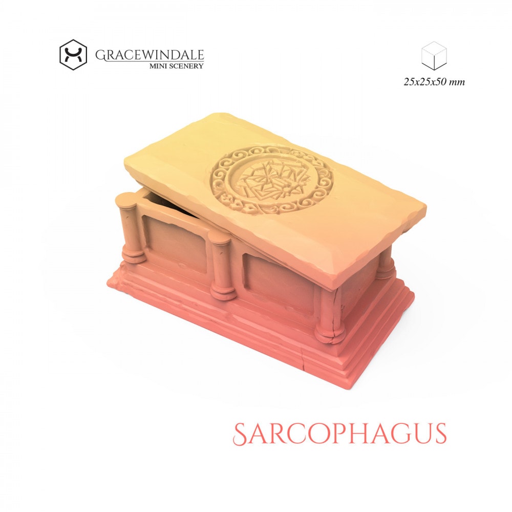 Sarcophagus by Gracewindale Mini Scenery - MiniHoarder