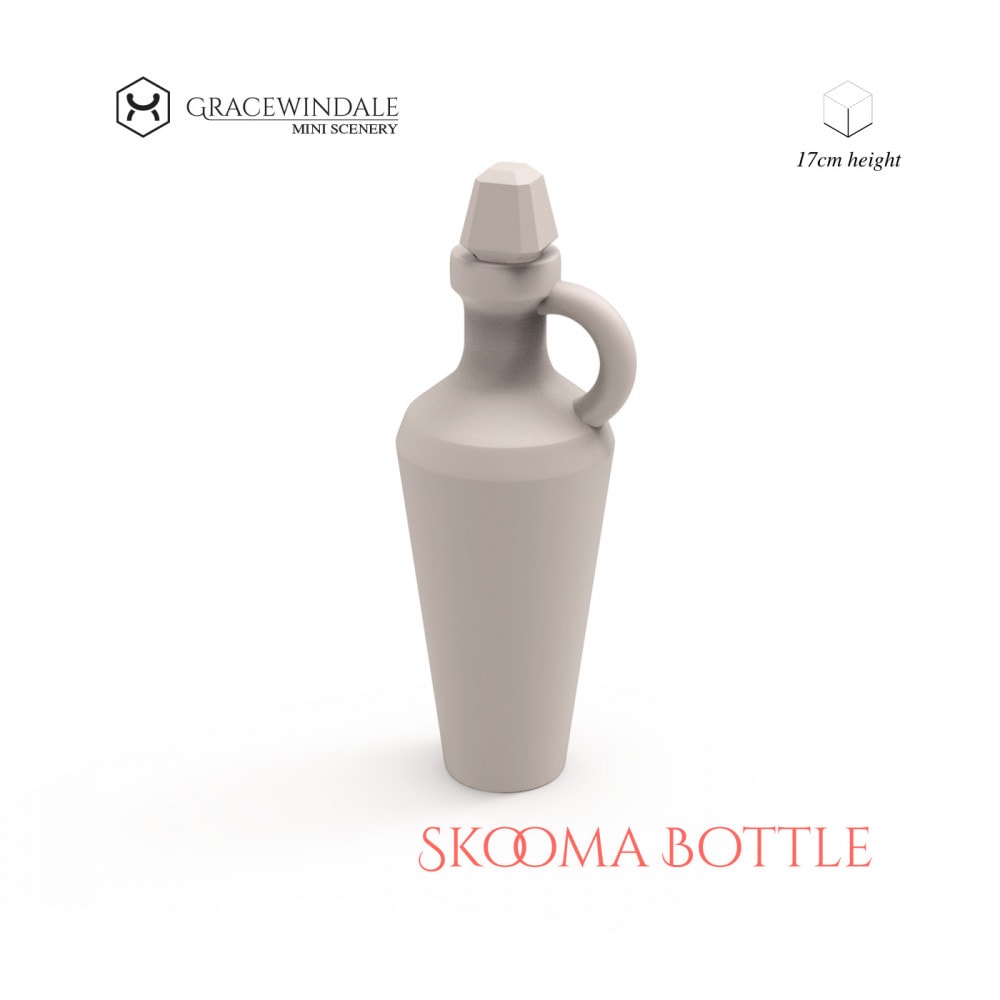 Skooma Bottle by Gracewindale Mini Scenery - MiniHoarder