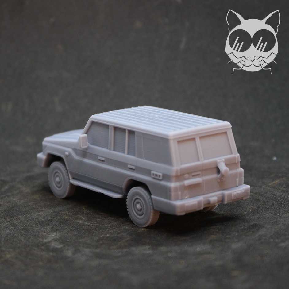 Land Cruiser LC76 by Miska Miniatures - Wargaming3D