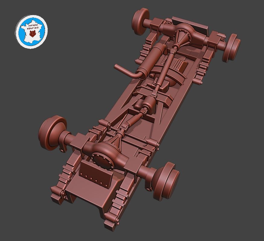 Fox Armored Car by Arvernes Miniatures - Wargaming3D