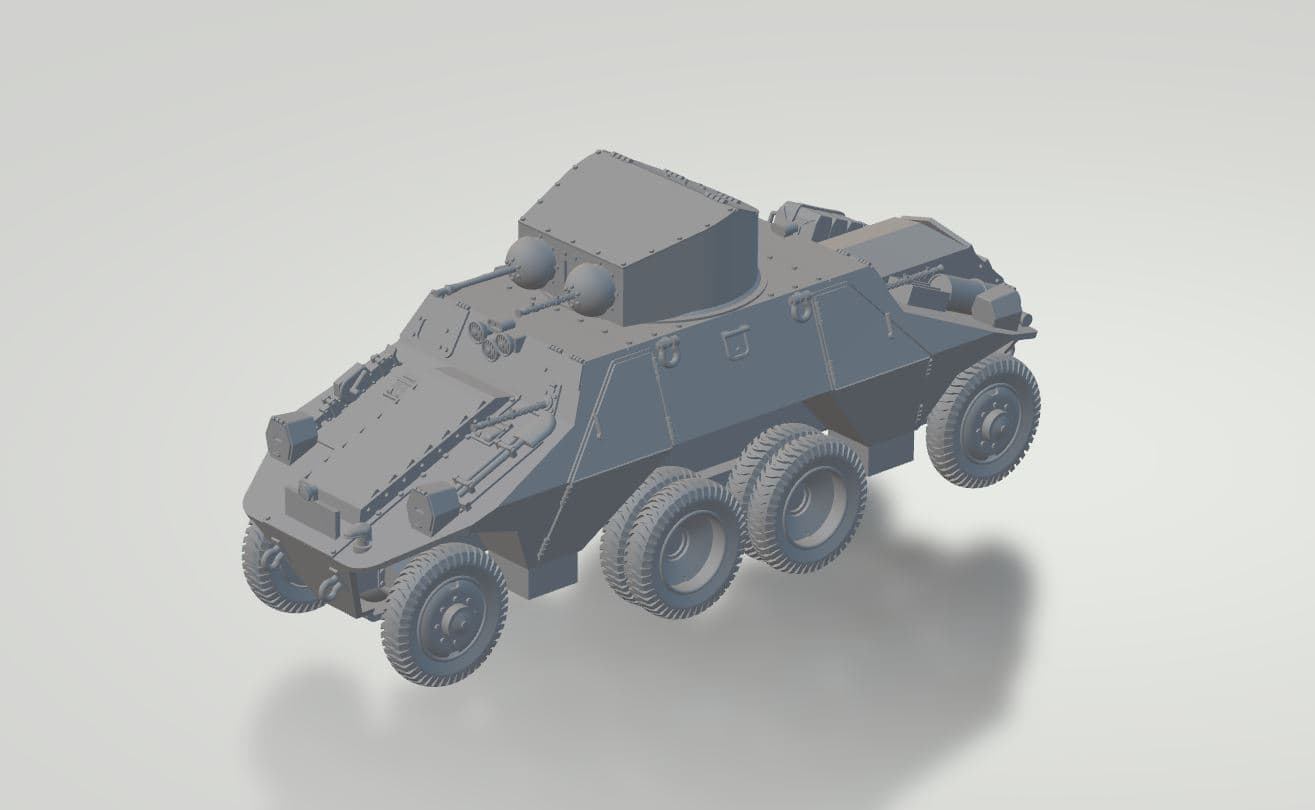 Steyr ADGZ 1/56(28mm) by Arvernes Miniatures - Wargaming3D