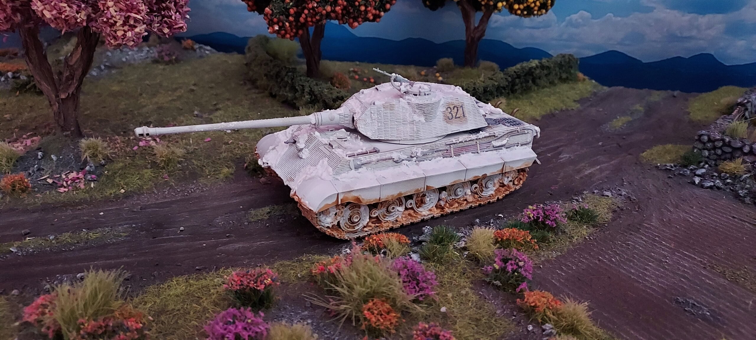 Tiger II (1/56) by Arvernes Miniatures - Wargaming3D