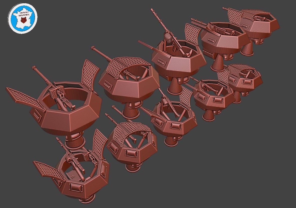 Pack Sdkfz 221 + sPzB 41 (1/56) by Arvernes Miniatures - Wargaming3D