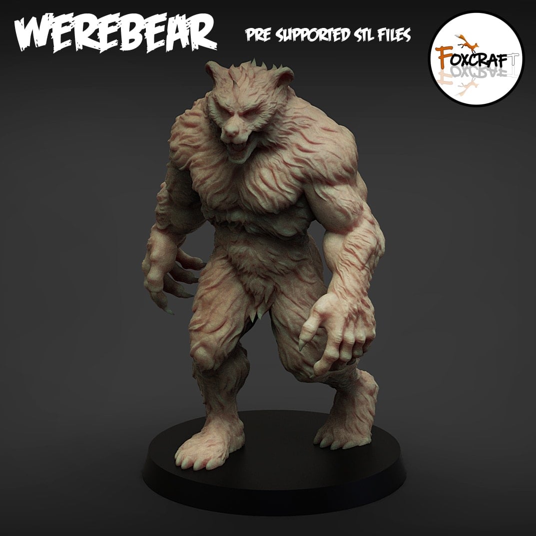 Werebear by FoxCraft - MiniHoarder