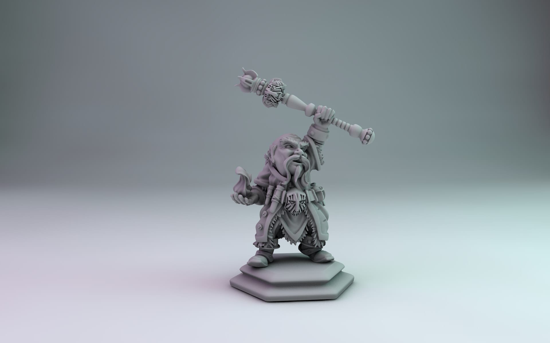 Dwarf wizard by CrossLances - MiniHoarder
