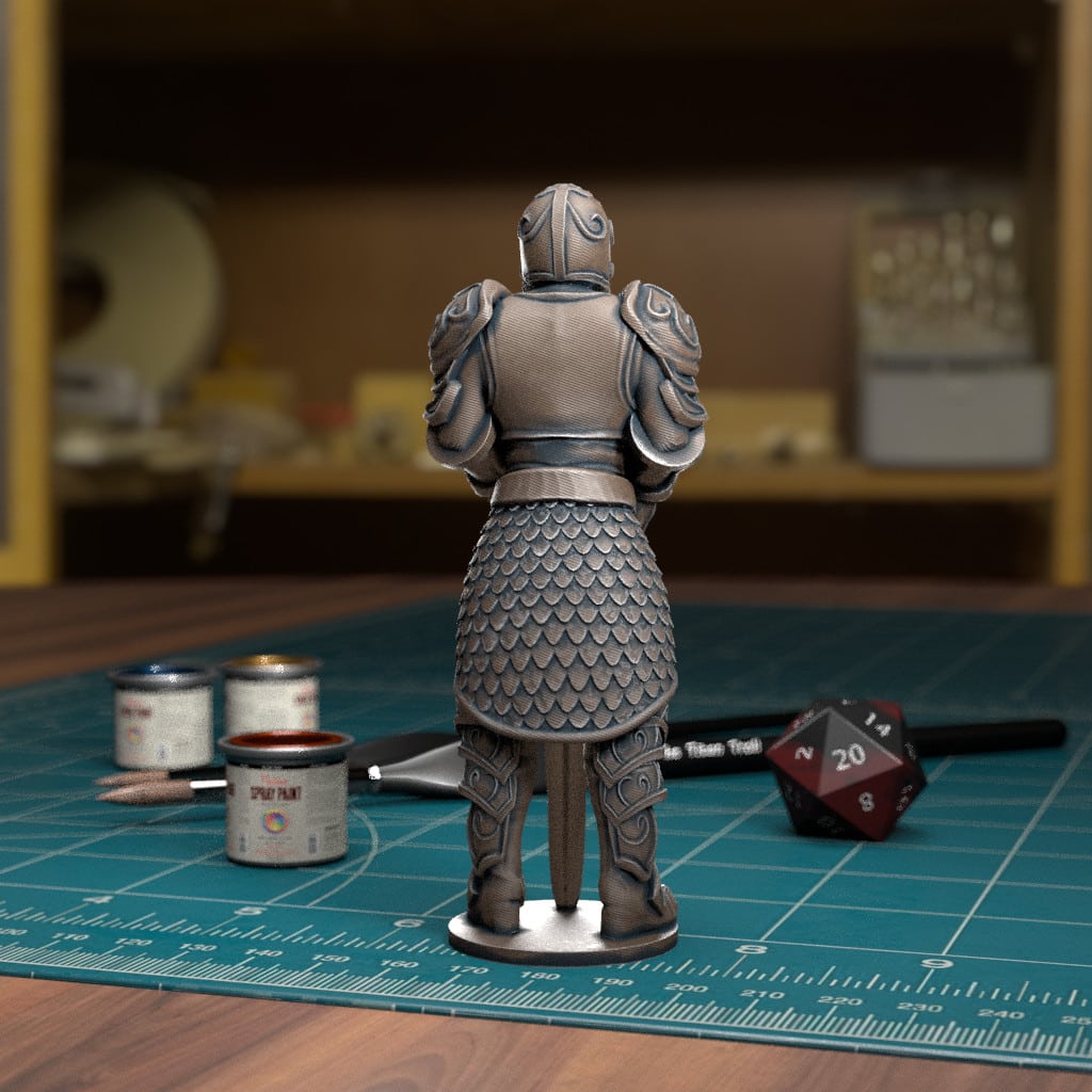 Animated Armour Standing [Pre-Supported] by TytanTroll Miniatures ...