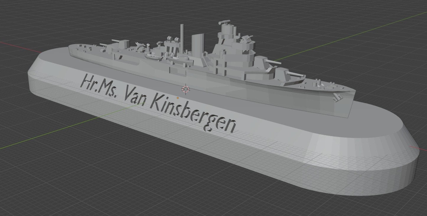 Hr.Ms.Van Kinsbergen by Allan's Corner - Wargaming3D
