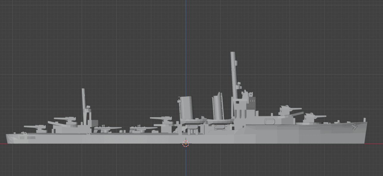 USN Farragut Class Destroyer by Allan's Corner - Wargaming3D
