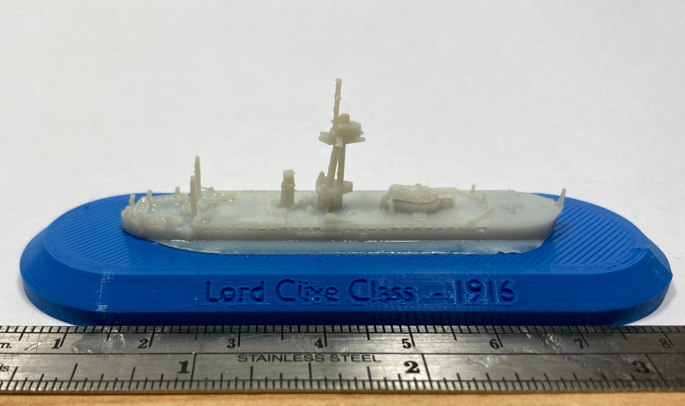 Lord Clive Class monitor (1915 / 1916) by Allan's Corner - Wargaming3D