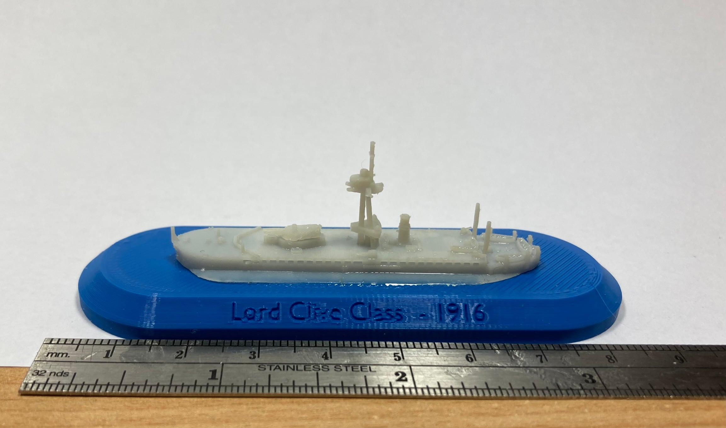 Lord Clive Class monitor (1915 / 1916) by Allan's Corner - Wargaming3D