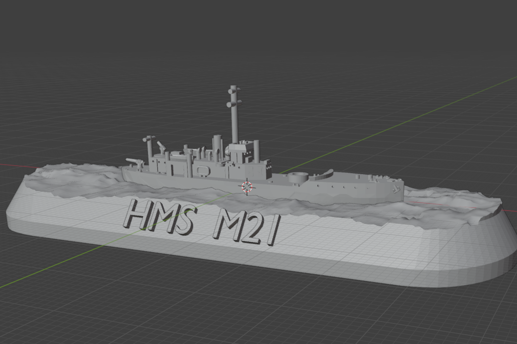 HMS M21 by Allan's Corner - Wargaming3D
