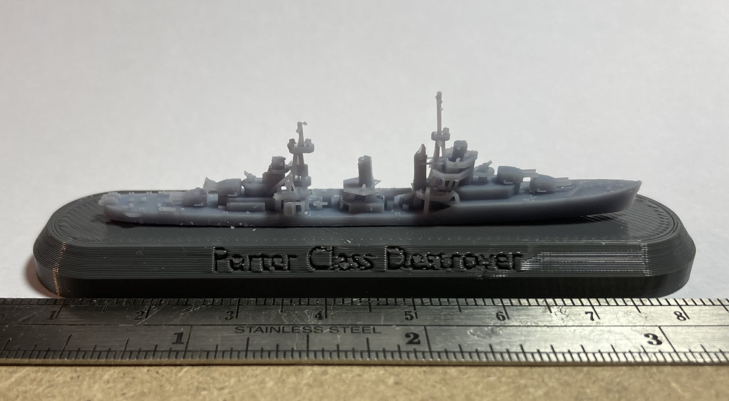 USN Porter class Destroyer (As Build) by Allan's Corner - Wargaming3D