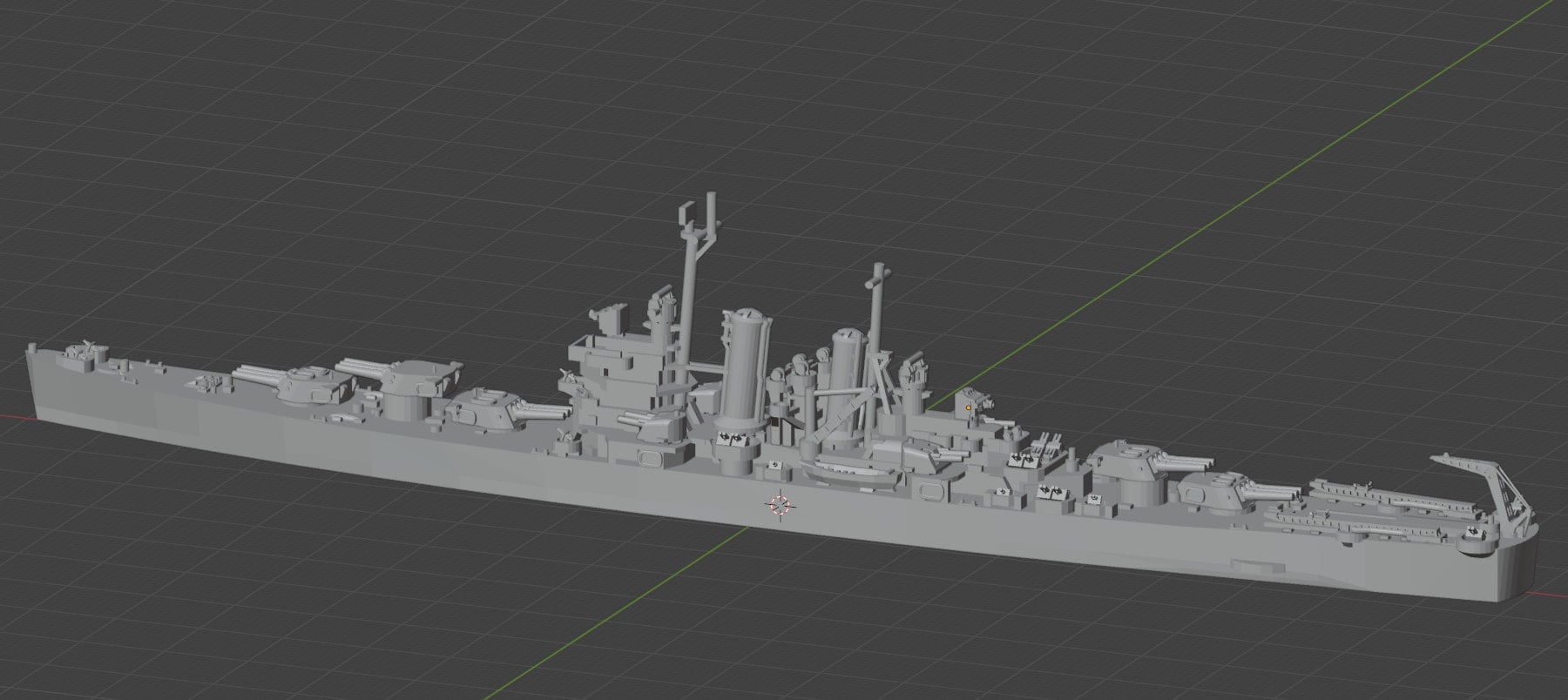 St.Louis class light Cruiser by Allan's Corner - Wargaming3D