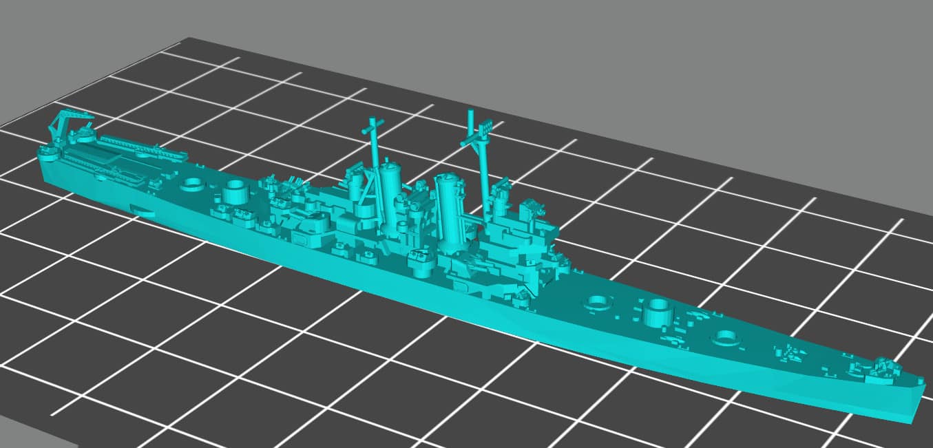 St.Louis class light Cruiser by Allan's Corner - Wargaming3D
