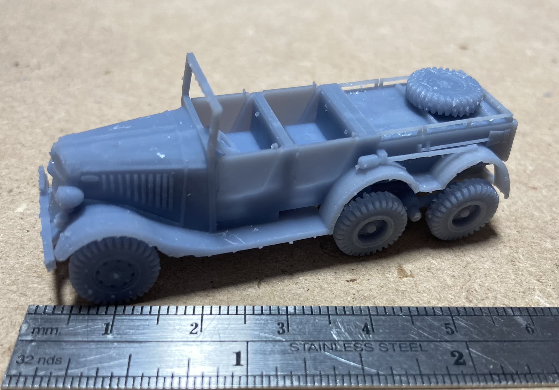 Artillery tractor Ford V8 / DAF Trado 6x4 by Allan's Corner - Wargaming3D