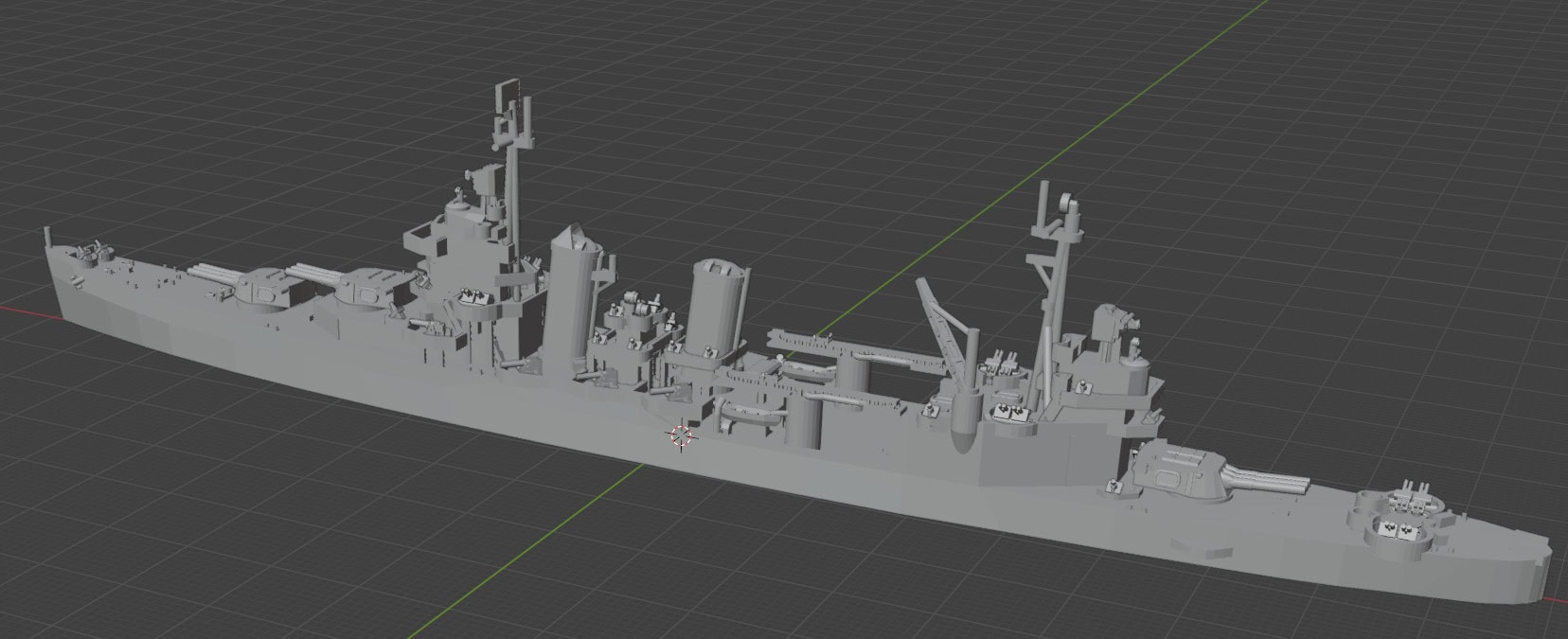 New Orleans Class Heavy Cruisers - 1944 version by Allan's Corner ...