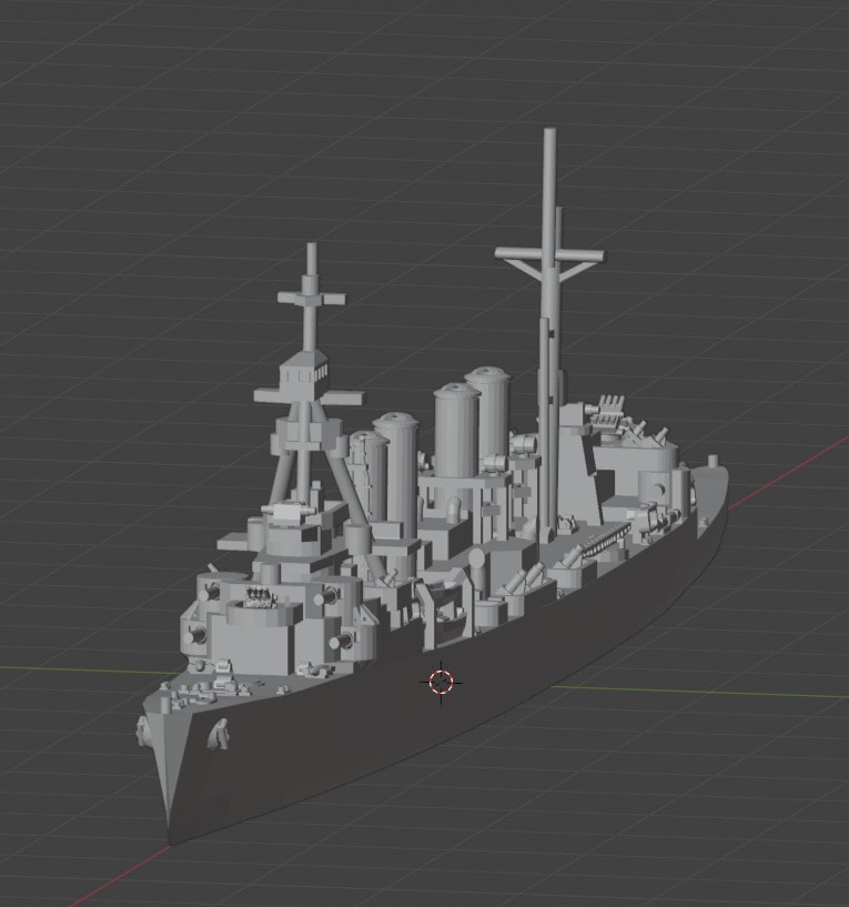 USN Omaha class light Cruisers by Allan's Corner - Wargaming3D