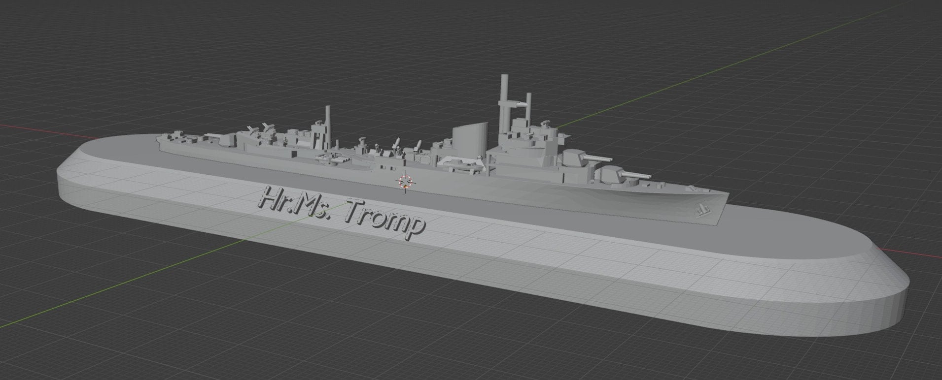 Tromp Class Light Cruiser - Hr.Ms.Tromp & Hr.Ms.van Heemskerck by Allan ...