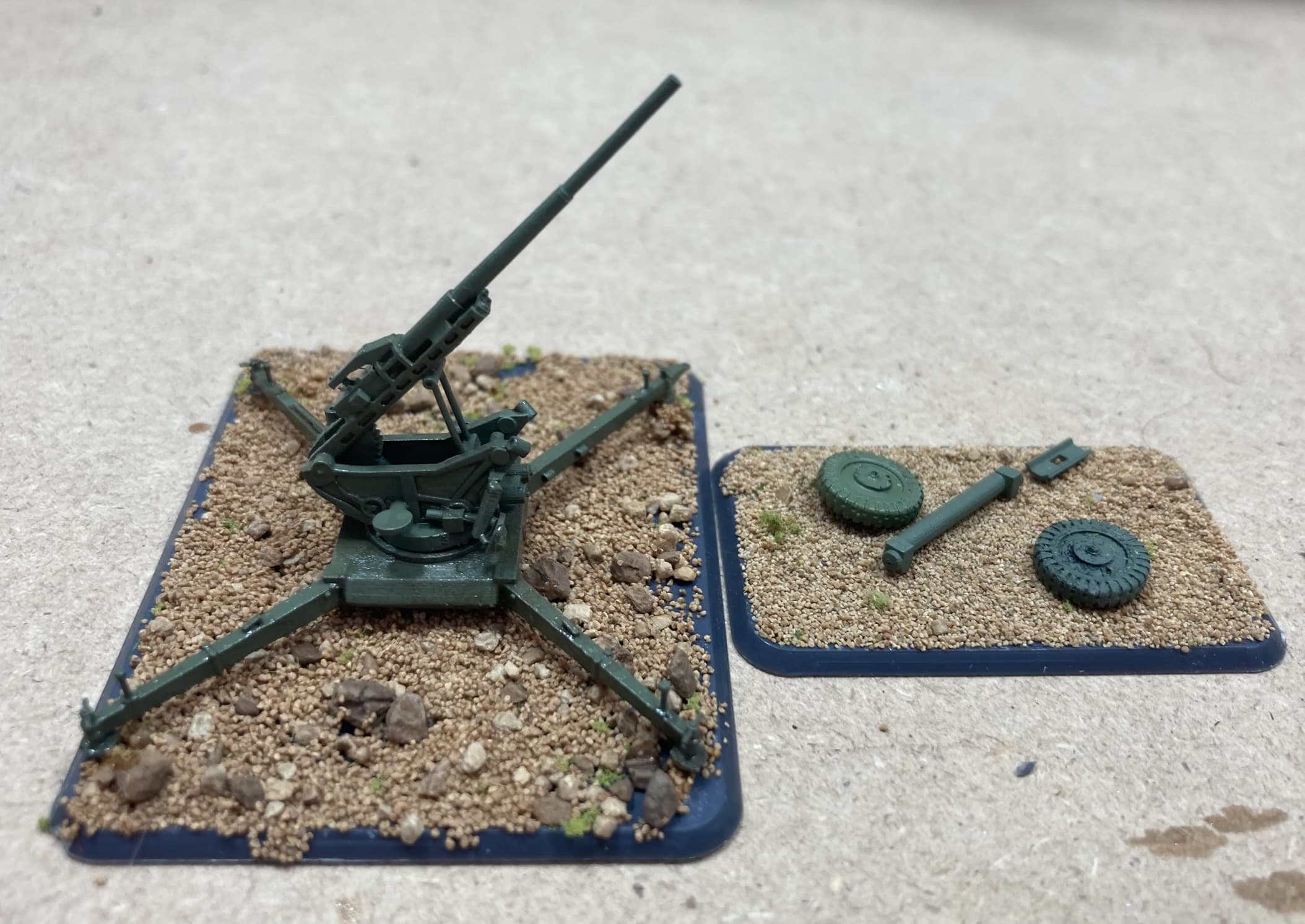 Dutch 7,5 cm tl nr 1 (Vickers Model 1932, 7.5 cm Anti Aircraft gun) by ...