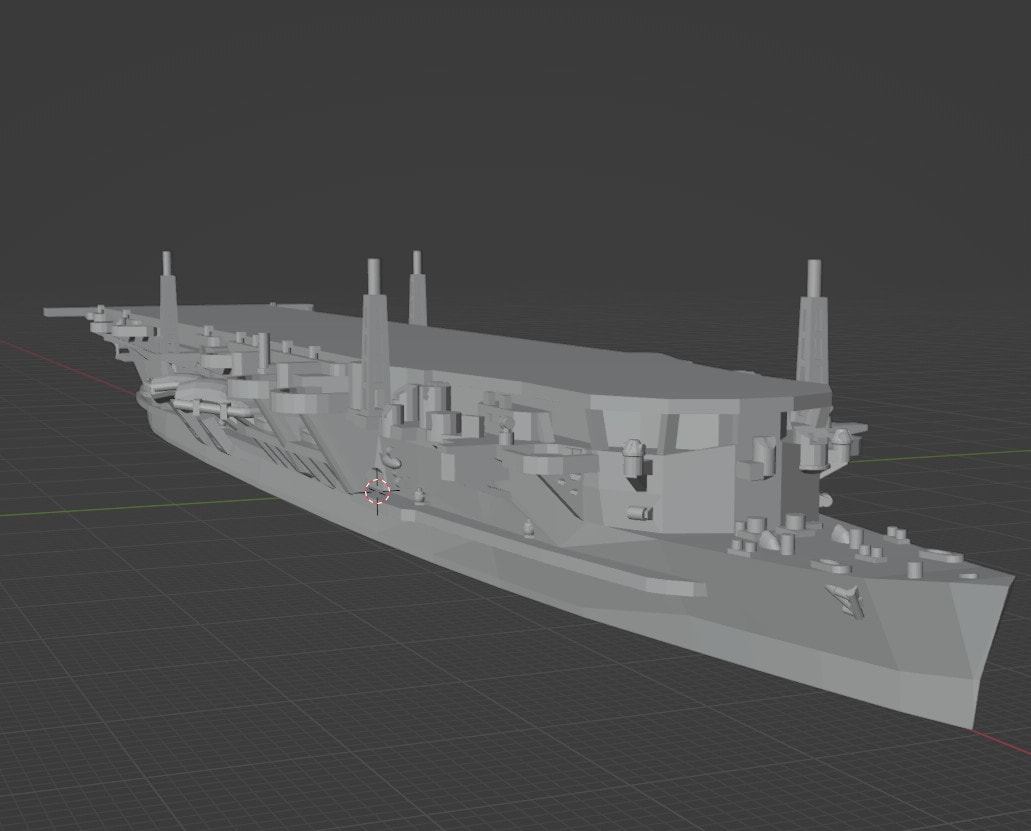 IJN Ryujo Aircraft Carrier by Allan's Corner - Wargaming3D