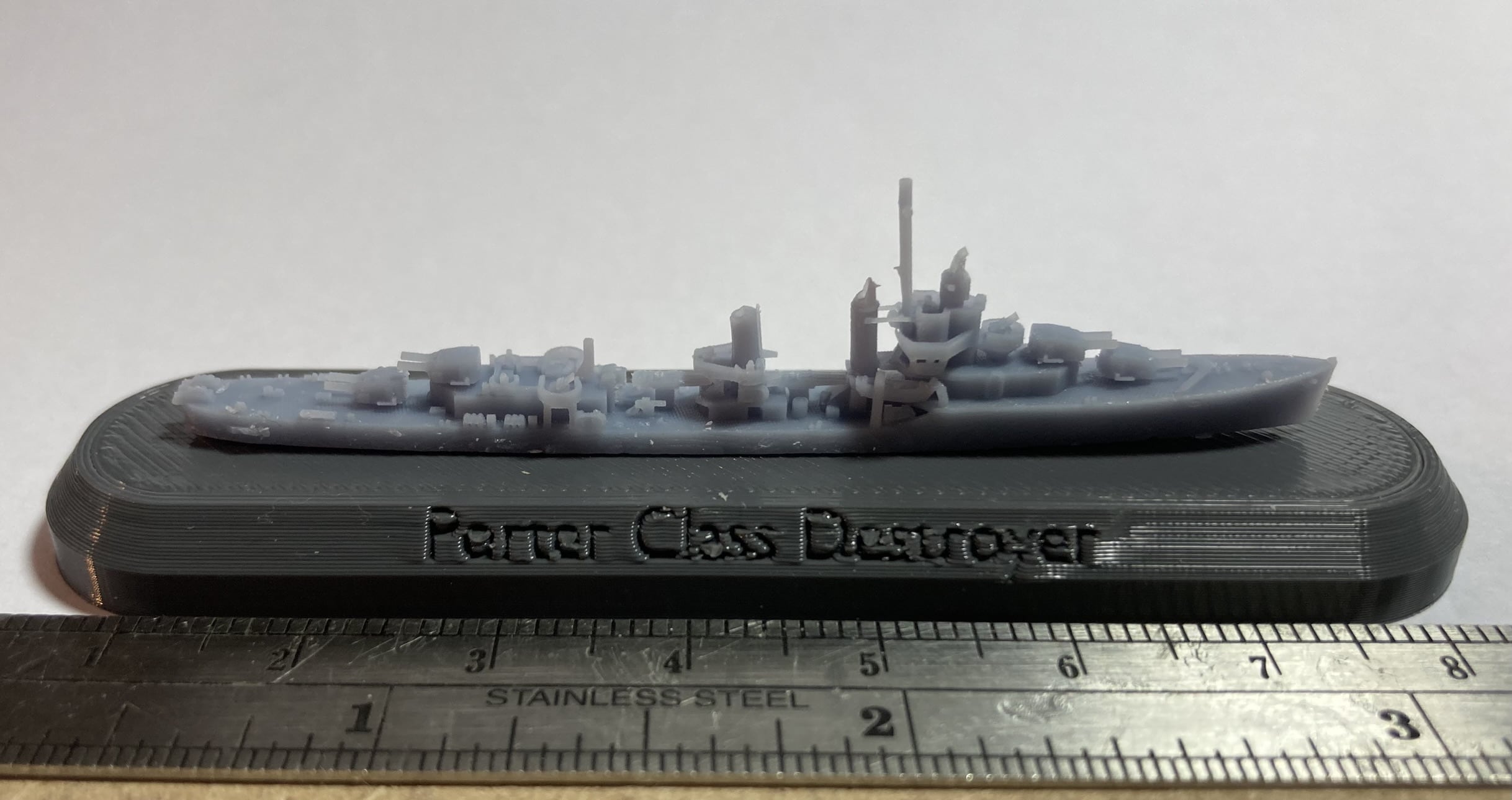 USN Porter class Destroyer (1943 - 8 x 5 inch guns) by Allan's Corner ...