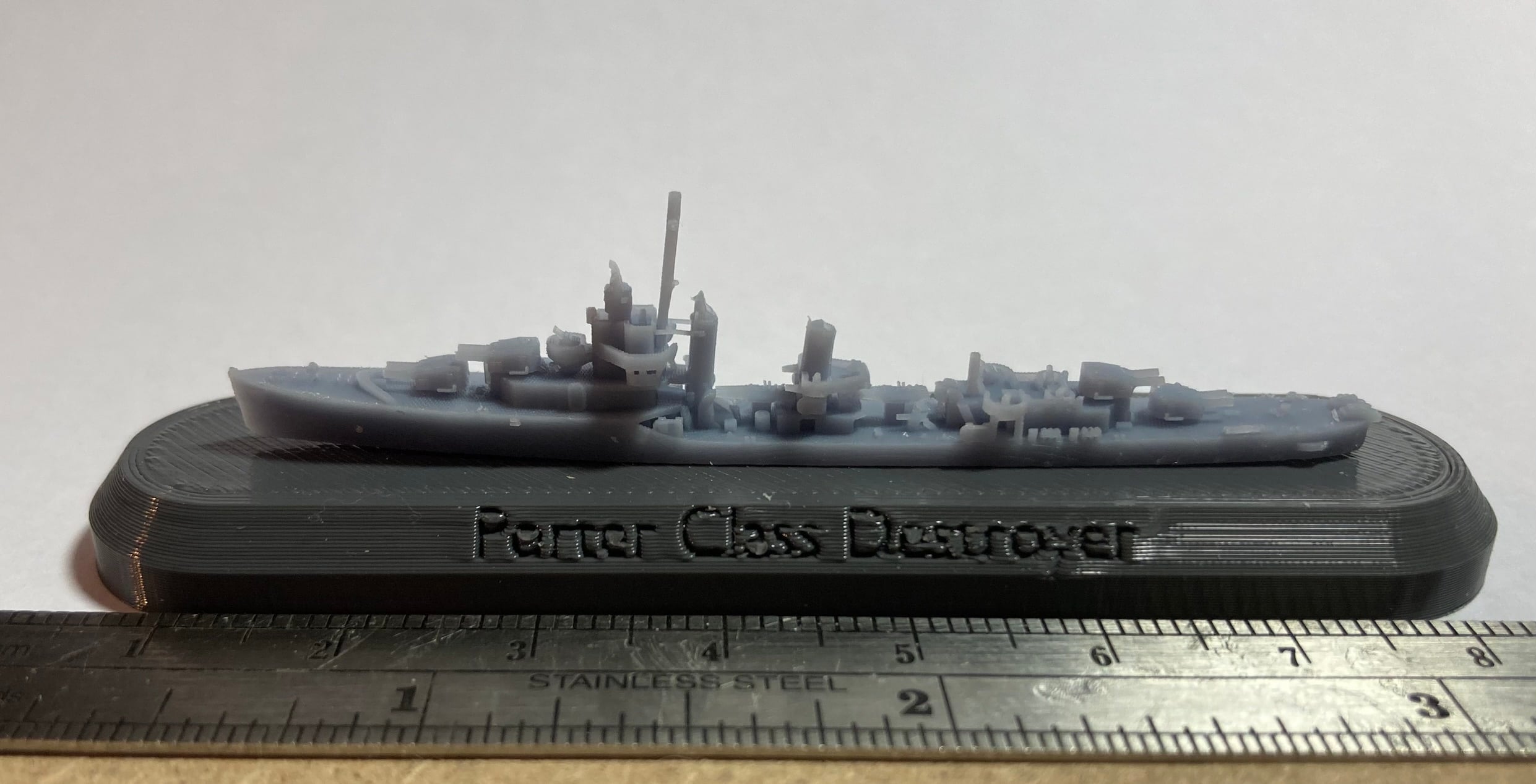 USN Porter class Destroyer (1943 - 8 x 5 inch guns) by Allan's Corner ...