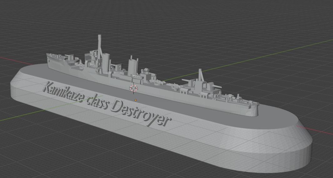 IJN Kamikaze class Destroyer by Allan's Corner - Wargaming3D