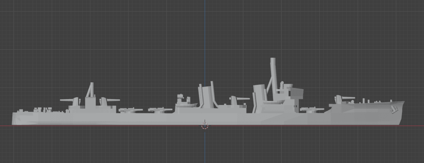 IJN Kamikaze class Destroyer by Allan's Corner - Wargaming3D