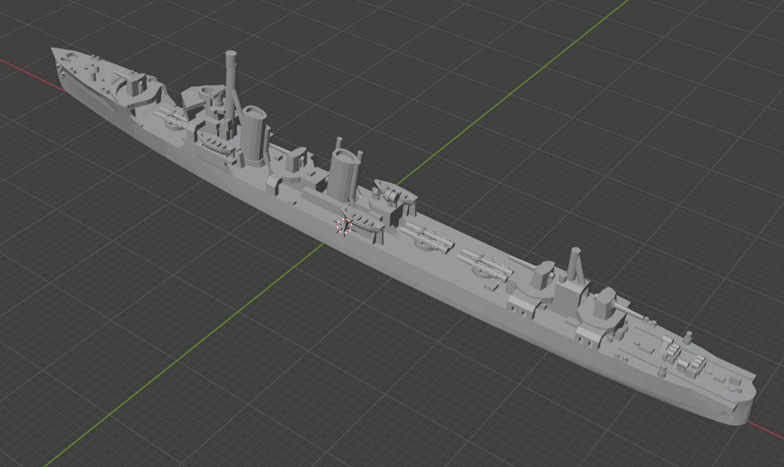 IJN Kamikaze class Destroyer by Allan's Corner - Wargaming3D