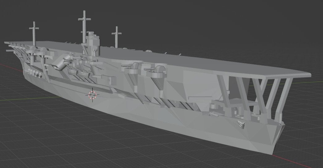 IJN Kaga Aircraft Carrier by Allan's Corner - Wargaming3D