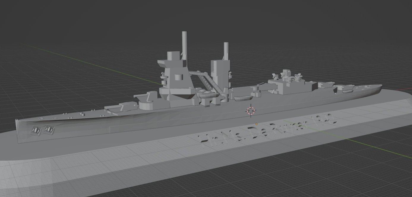 Hr.Ms. De Ruyter Light Cruiser by Allan's Corner - Wargaming3D