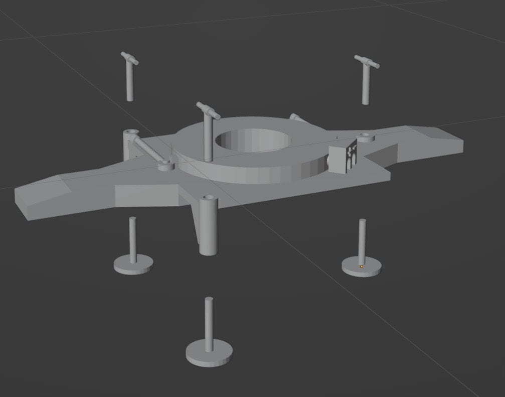 150cm Flak Searchlight (28mm) by Allan's Corner - Wargaming3D