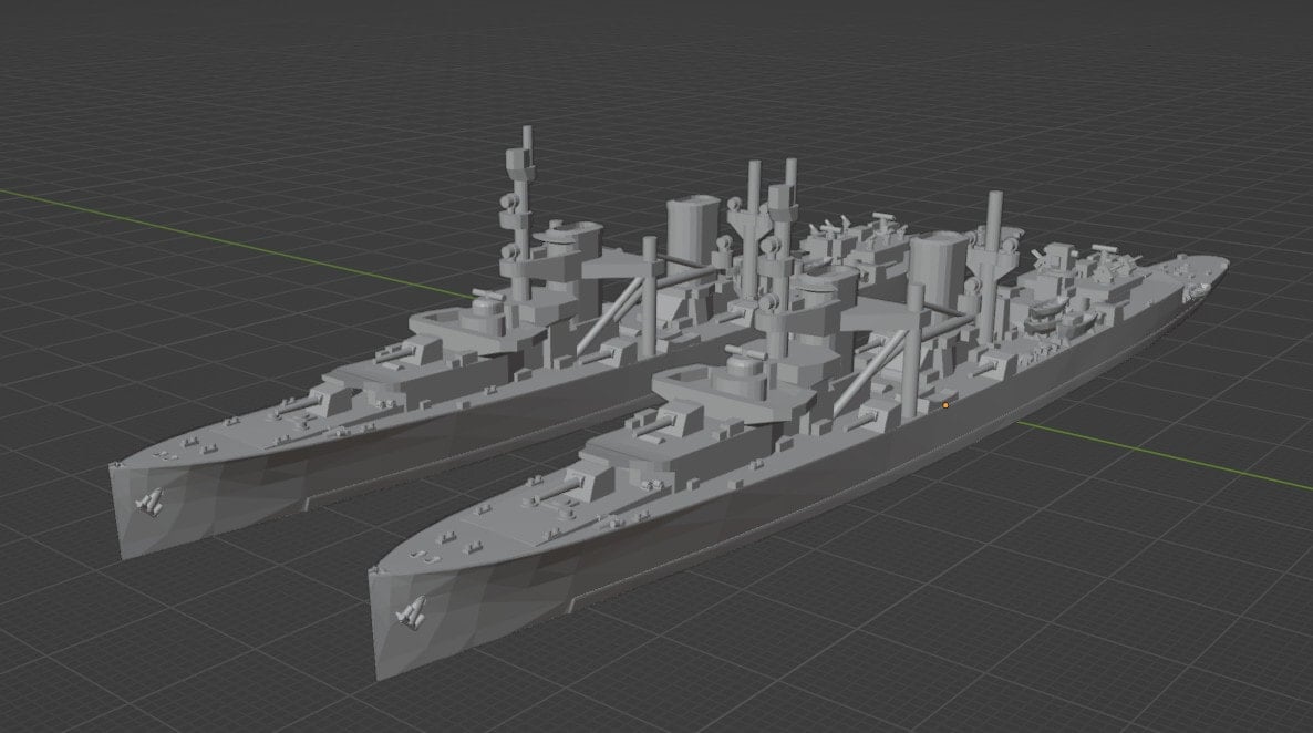 Java Class Light Cruiser - Hr.Ms.Java & Hr.Ms.Sumatra by Allan's Corner ...