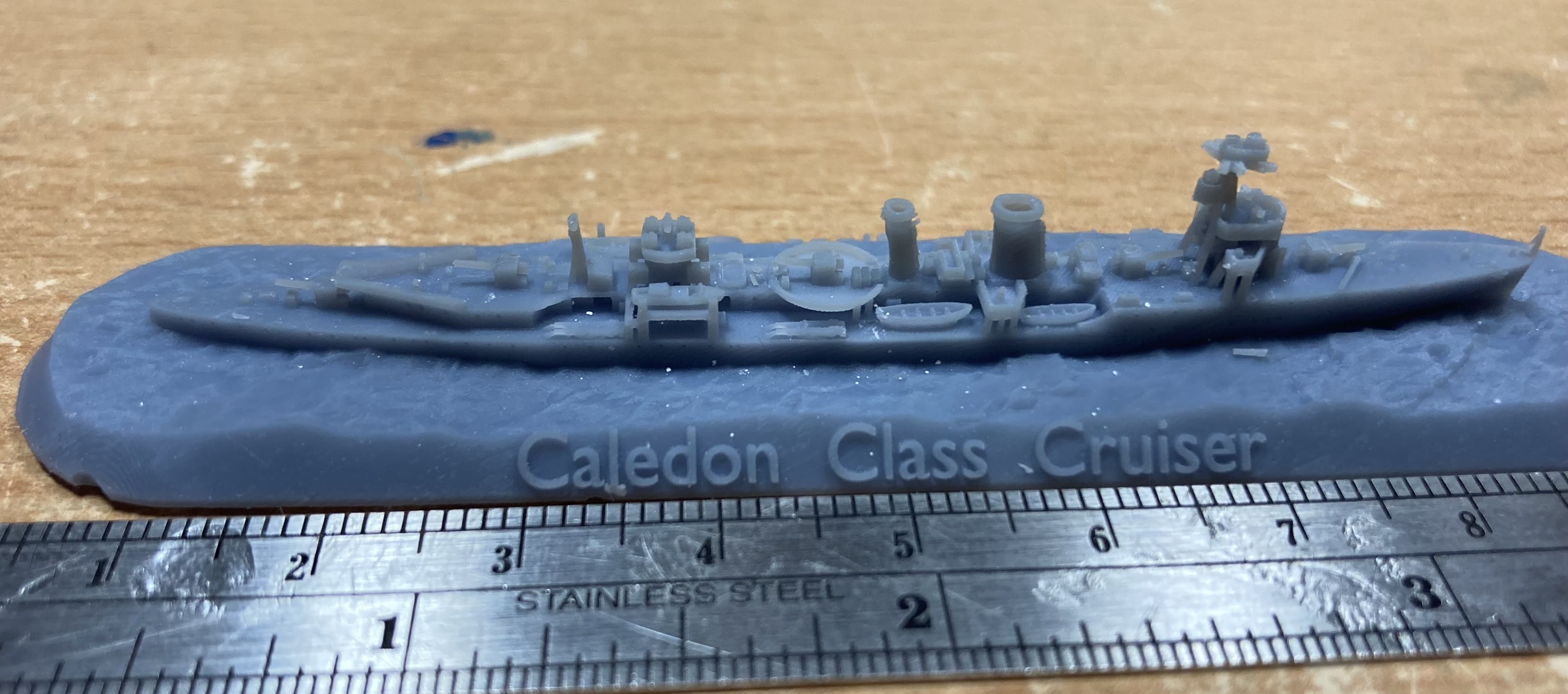 Caledon Class Cruisers pre-1943 on Ocean base by Allan's Corner ...