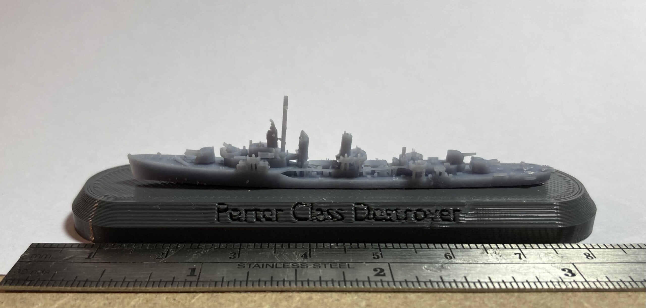 USN Porter class Destroyer (1943 - 5 x 5 inch guns) by Allan's Corner ...