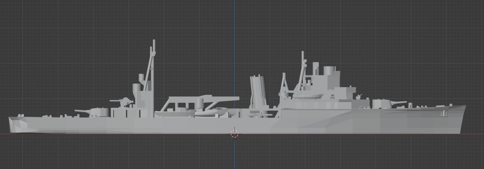 Japanese Katori class Cruiser by Allan's Corner - Wargaming3D