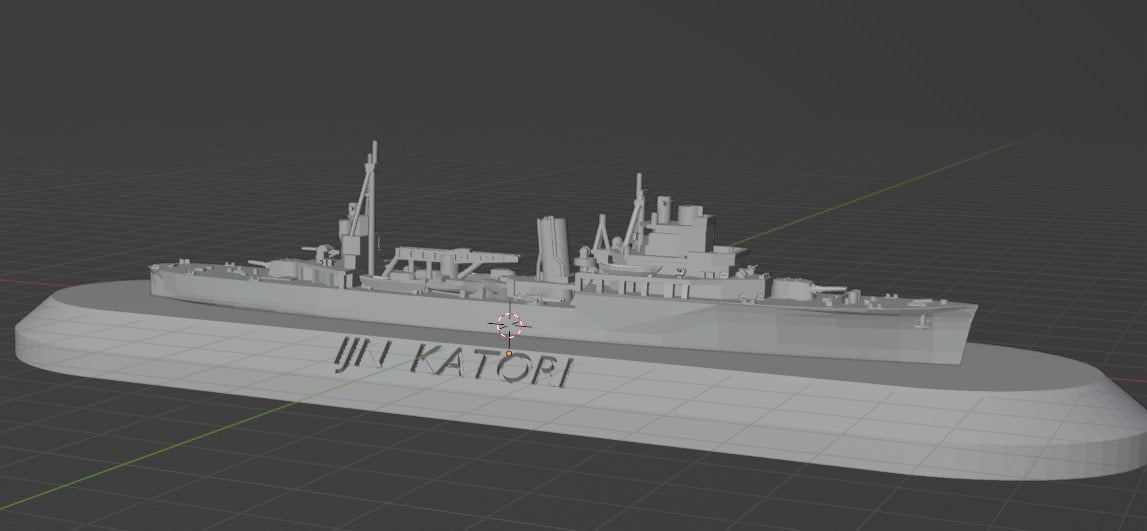 Japanese Katori class Cruiser by Allan's Corner - Wargaming3D