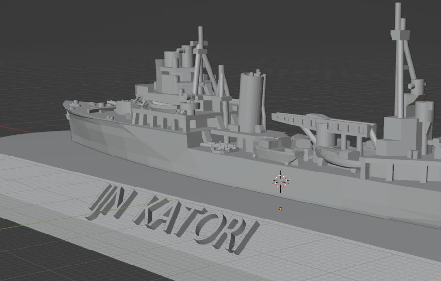 Japanese Katori class Cruiser by Allan's Corner - Wargaming3D