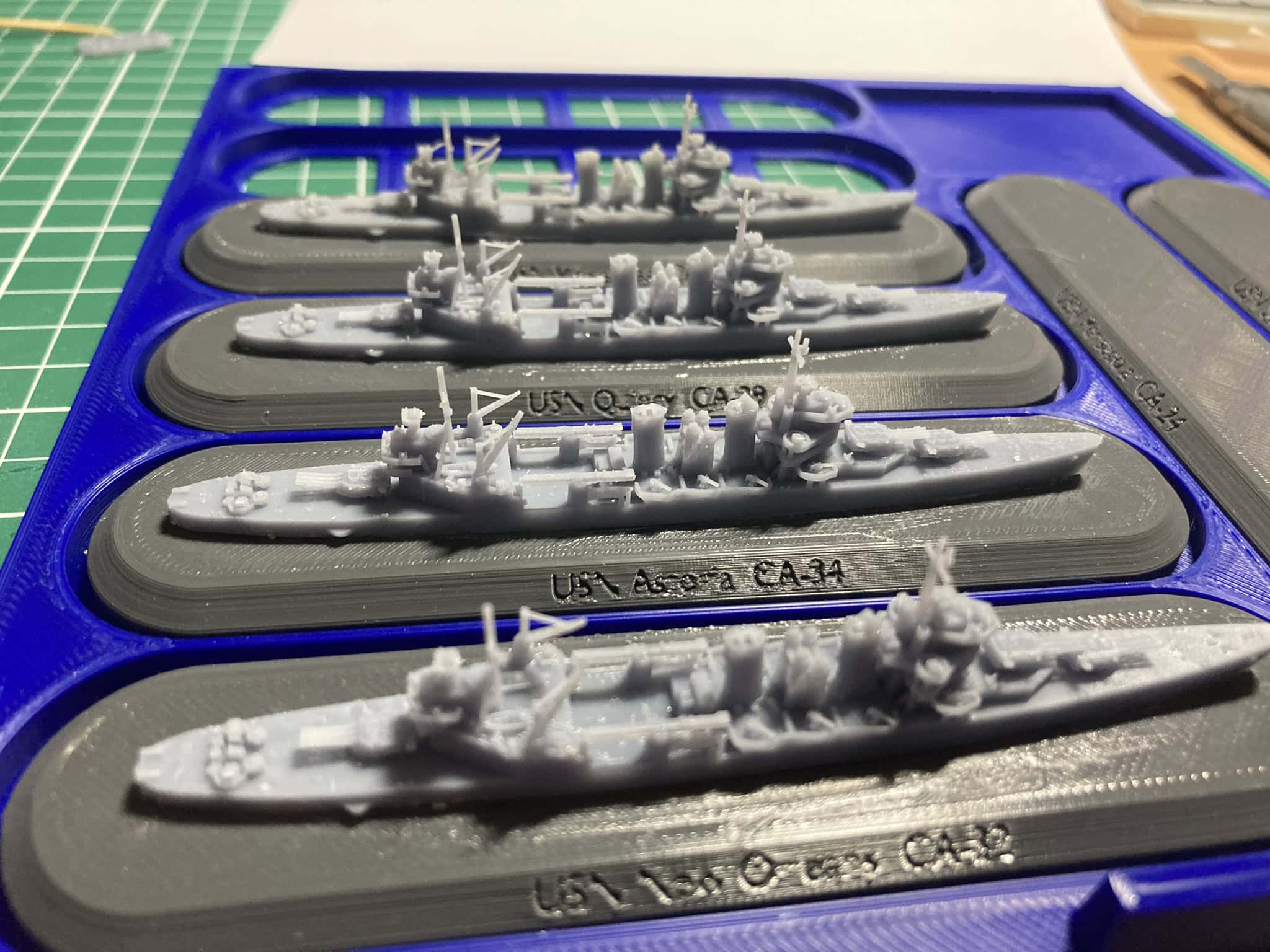 New Orleans Class Heavy Cruisers - 1942 version by Allan's Corner ...