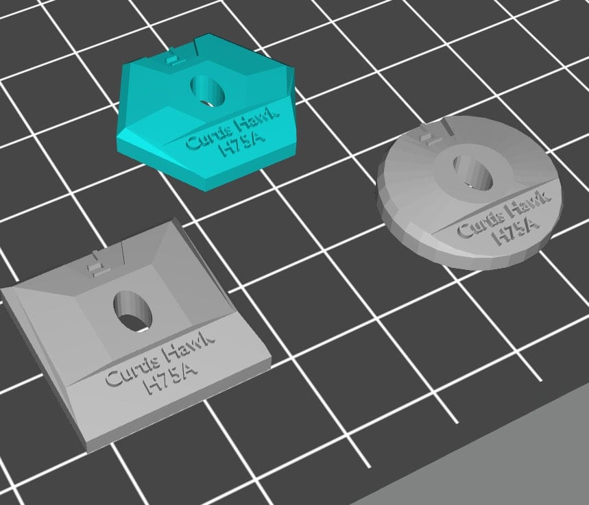 Curtis Hawk P36 / H75A by Allan's Corner - Wargaming3D