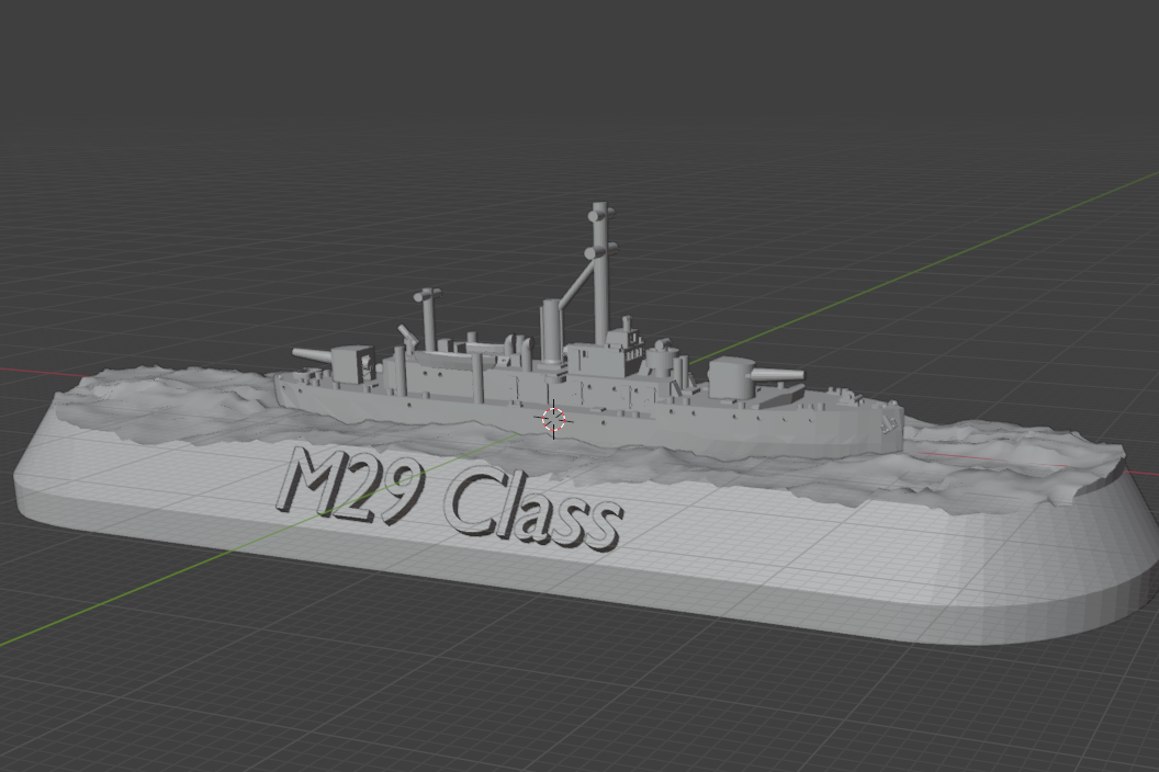 M29-Class Monitors on Ocean base by Allan's Corner - Wargaming3D