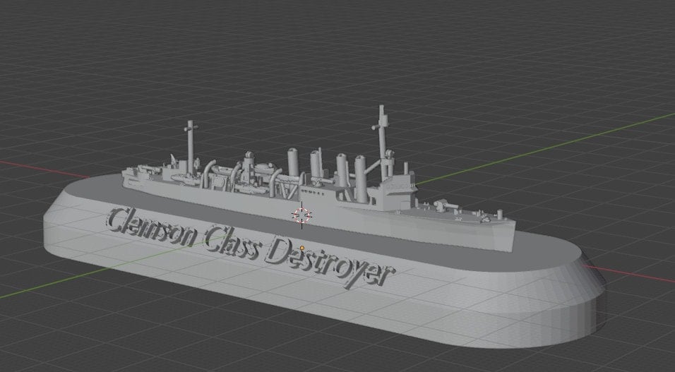 Clemson Class Destroyer Plans 70677 USS Tucker (DD 57) Tucker Class