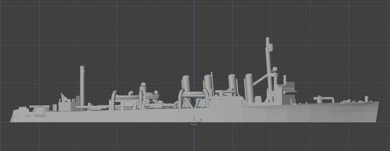 USN Clemson Class Destroyer by Allan's Corner - Wargaming3D