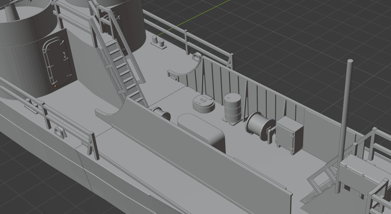 Landing Craft Infantry Large – type 2 by Allan's Corner - Wargaming3D