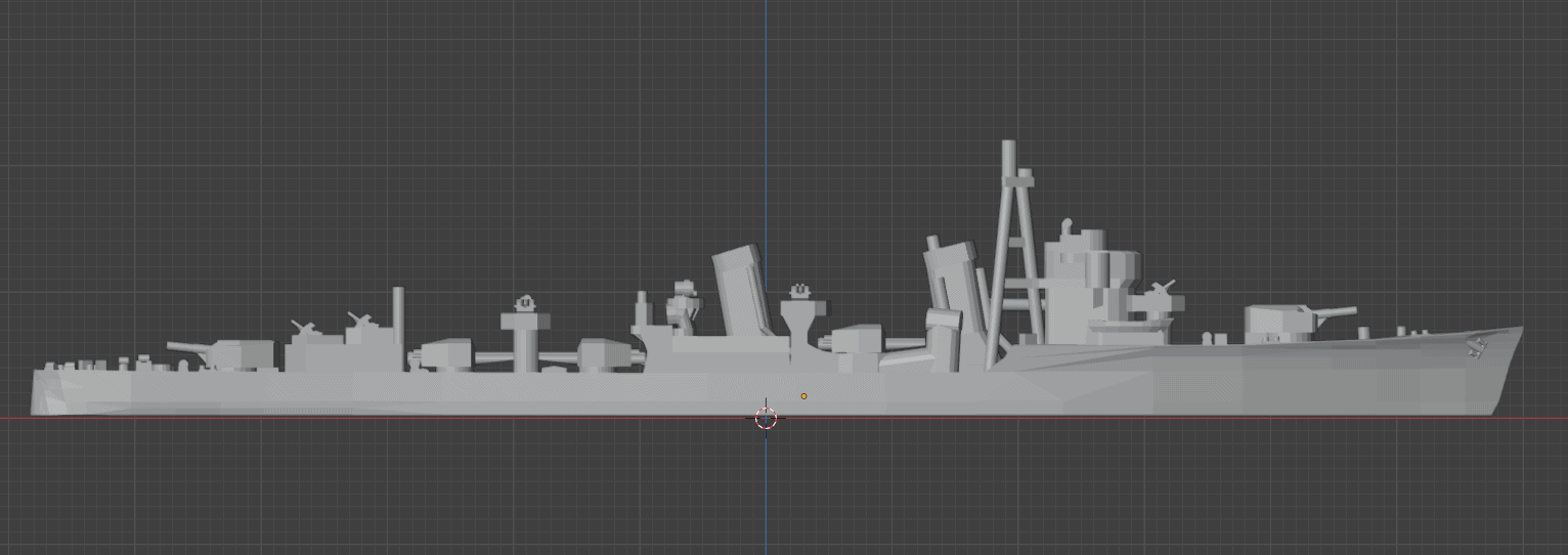 IJN Akatsuki class Destroyer by Allan's Corner - Wargaming3D