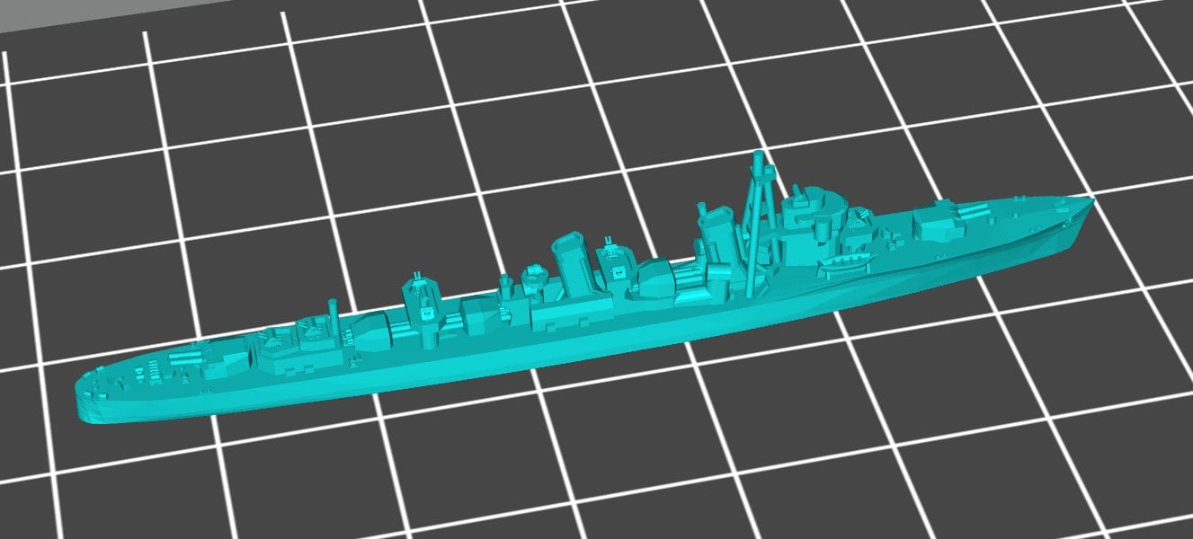 IJN Akatsuki class Destroyer by Allan's Corner - Wargaming3D
