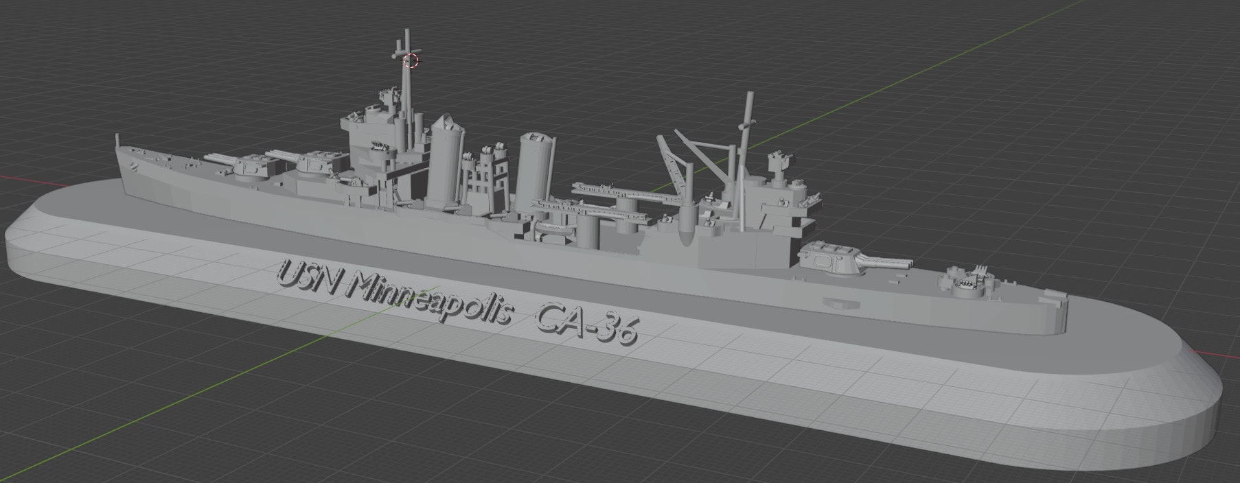 New Orleans Class Heavy Cruisers - 3 versions 1942, 1943, 1944 by Allan ...
